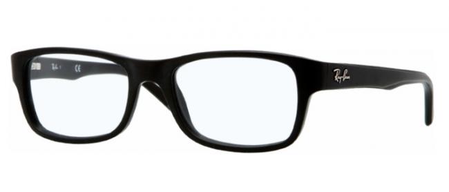 Ray-Ban Brille 5268 col 5119 Gr 50/17 in der Farbe schwarz matt / black ...