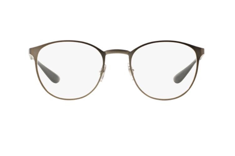 Ray Ban Brille RX 6355 2620 in silber